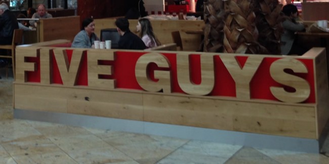 Five Guys, Trafford Centre - Food Geek | Food Blog