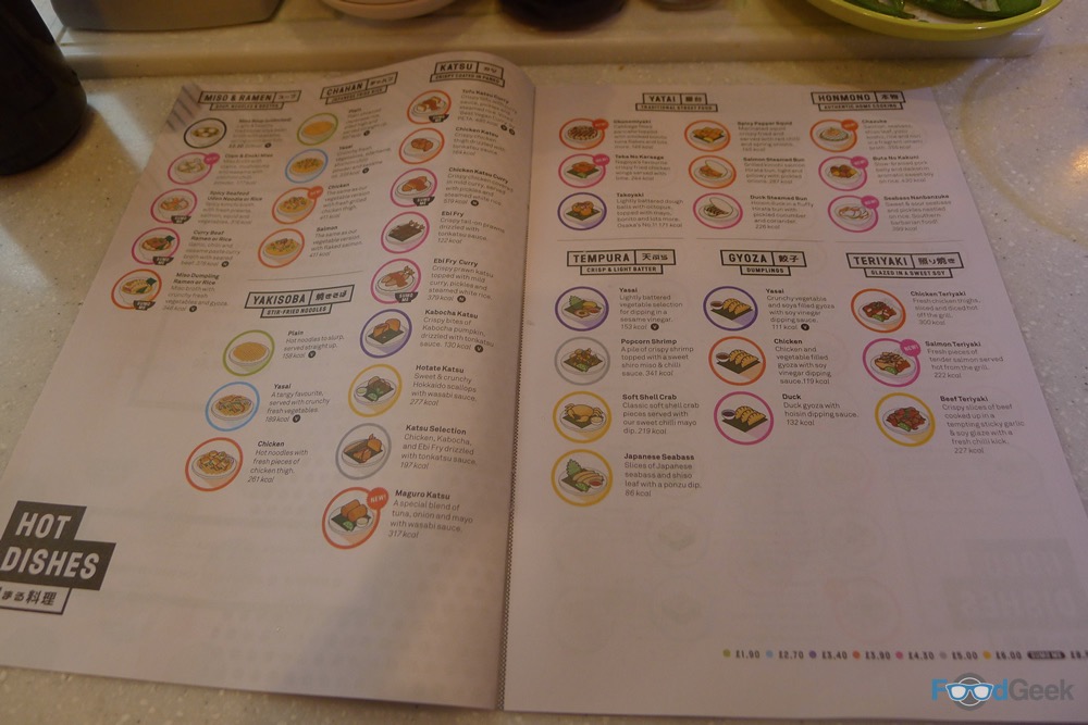 YO! Sushi New Menu @ Manchester Arndale - Food Geek | Food Blog